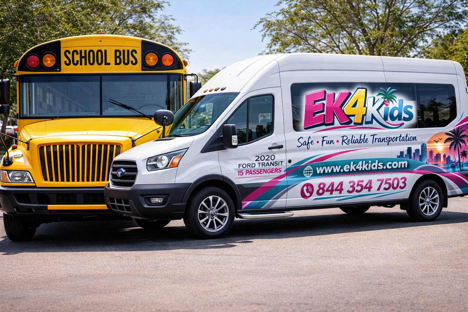 Kids Private Transportation-Student Transportation Solution